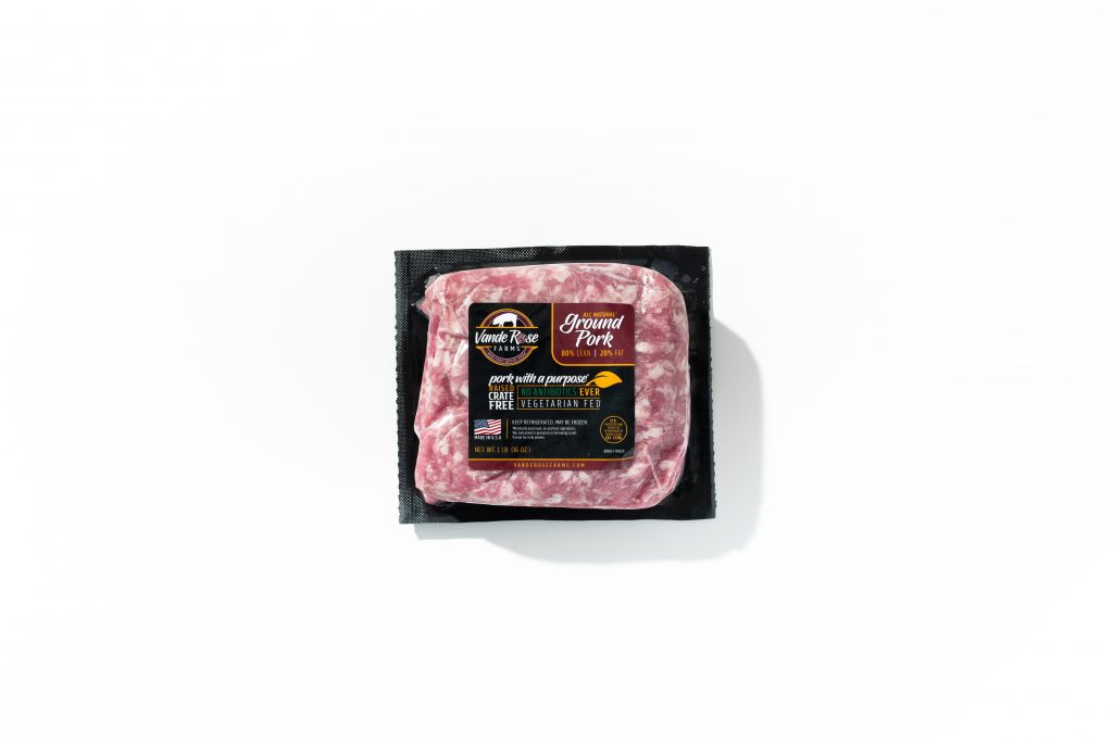 Ground Pork, 80/20 – Vande Rose Farms